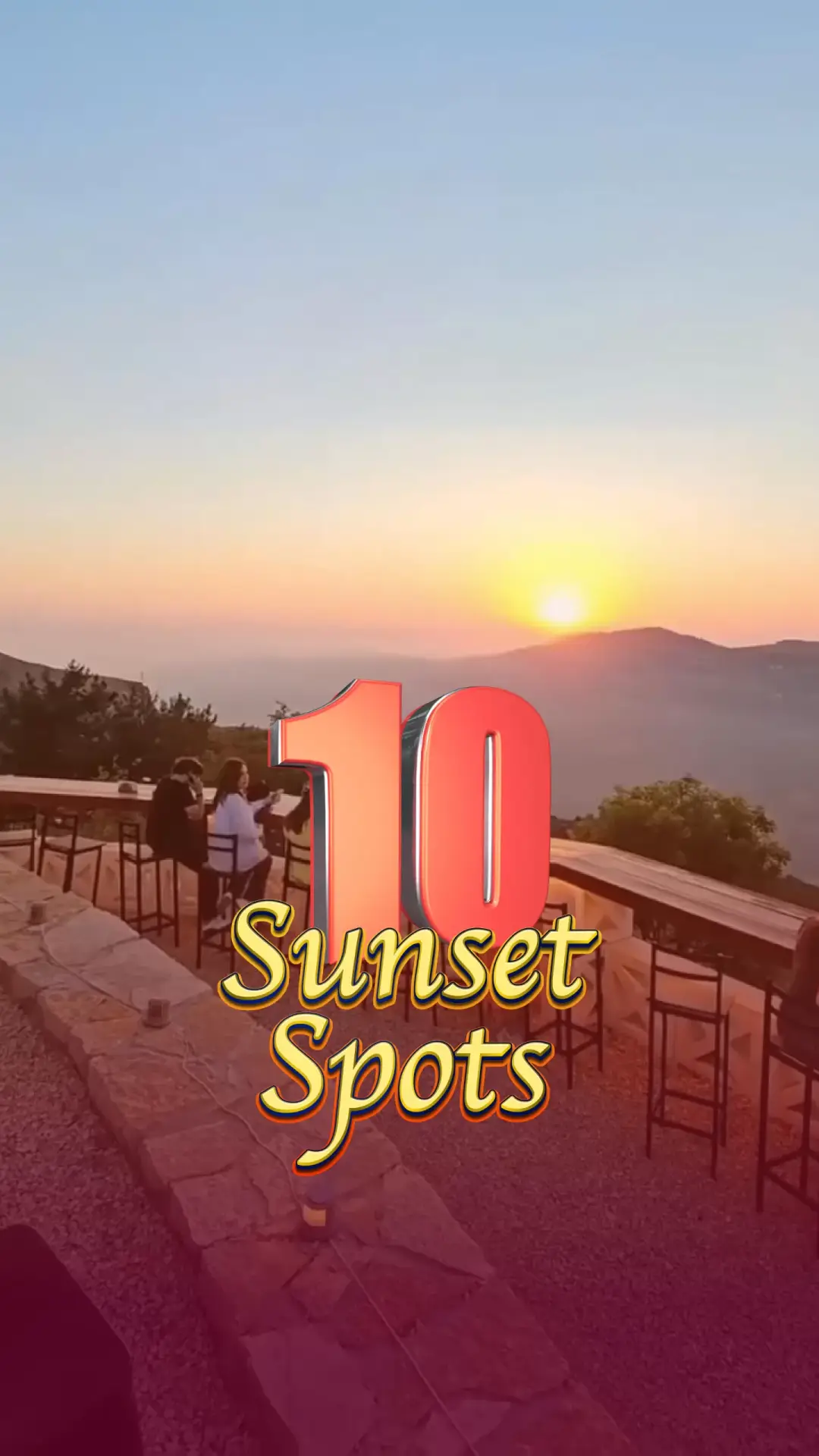 10 Sunset Spots - Lebanon Spotlights