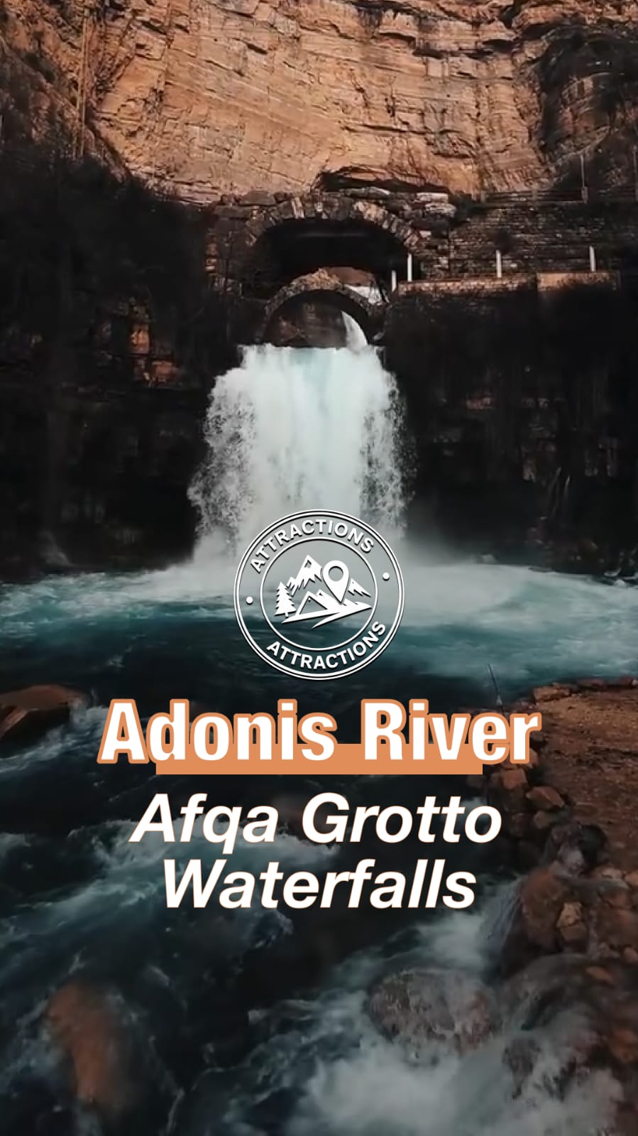Adonis River, Afqa Grotto Waterfalls - Lebanon Spotlights